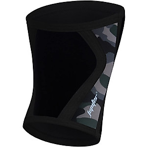 Jupiter Knee Sleeves (1 Pair), 7mm Compression Knee Braces for Squats,Weightlifting,Powerlifting,Cross Training for Men & Women (Medium)