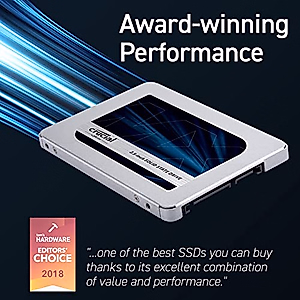 Crucial MX500 1TB 3D NAND SATA 2.5 Inch Internal SSD, up to 560MB/s - CT1000MX500SSD1