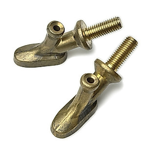 Jounjip Plastic Welder Boot Tips (2Pc) for Jounjip or Gino Brand 80 Watt Plastic Welding Kits - 1/4"-28 Thread