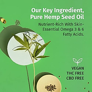 Hempz Original, Natural Hemp Seed Oil Body Moisturizer with Shea Butter and Ginseng, Original Scent, Floral Banana, 17 Fl.Oz ( Packaging may vary )