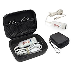 GETGEAR case for Wahl Professional Peanut Clipper/Trimmer #86W55-200, Peanut Classic #8685, #8081, Wahl Clipper Elite Pro 79602, Smart Divider for Separated Compartment for Trimmer and Accessories