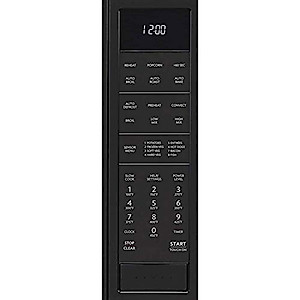 Sharp SMC1585BB Carousel 1.5 Cubic Foot 900W Kitchen Countertop Convection Microwave Oven, Black (Renewed)