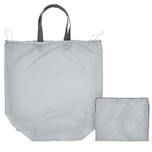 Juvale 5 Piece Large Collapsible Laundry Hamper with 2 Removable Liner Bags and Folding Frame (Grey, 13 x 23 In)