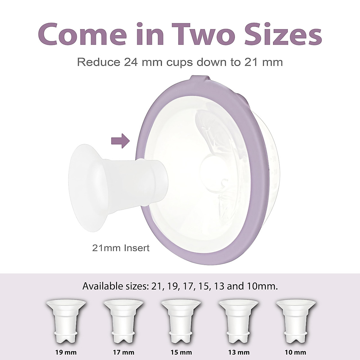 BabyShown Rumble Tuff Go Cups- Hands Free Collection Cups. Sizes 24mm Breastshield and 21mm Insert. Compatible with Medela Breast Pumps and Spectra Breast Pumps. 8 oz Storage Capacity Easy Cleaning