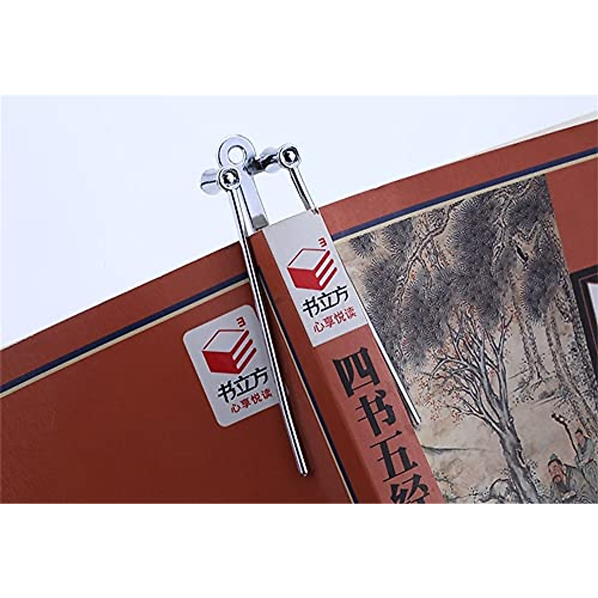 Vbcdgfg 3 Pieces Anchor Bookmarks Book Page Holder Creative Bookmarks Book Page Marker Metal Page Holder for Home Office School Supplies, Gold, 2.6