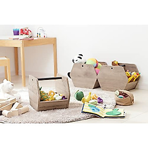 IRIS USA, Inc. SBD IS3B Stack Box, Storage Basket, Brown