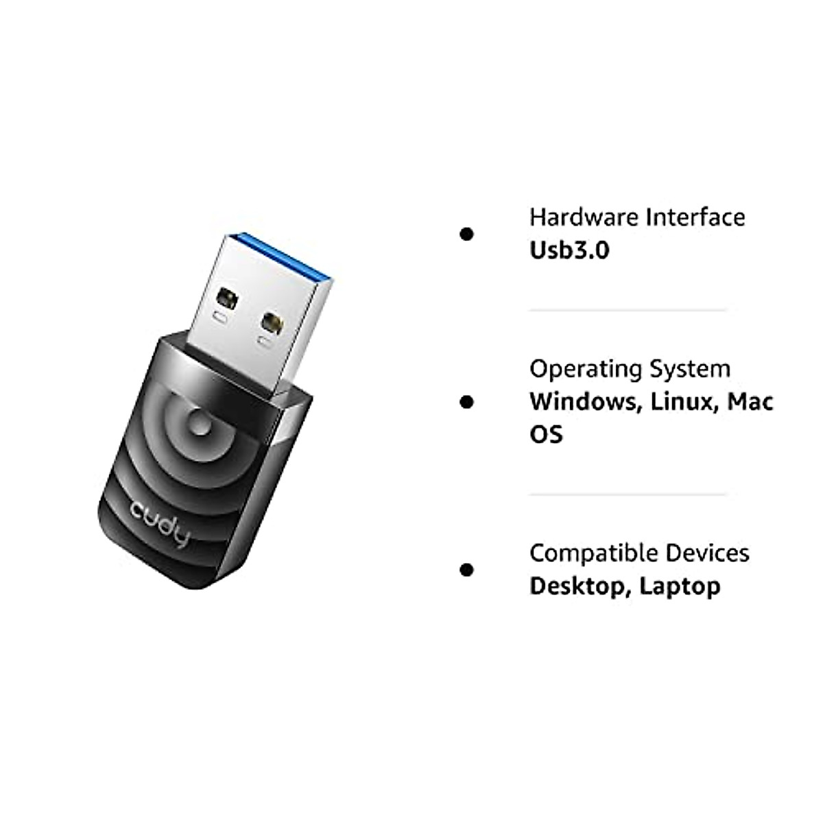 Upgrade PC WiFi: Cudy AC1300 USB 3.0 Adapter Dongle