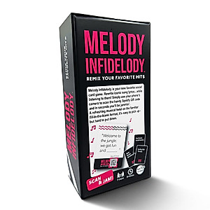 Melody Infidelody - Fun Music Games for Game Night, Music Gifts for Teens, White Elephant, and People Who Love Singing Gifts - Makes an Awesome Gift for Music Lovers