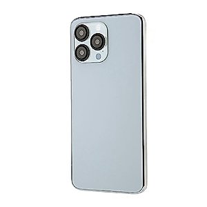 LANTRO JS Smart Phone, 6.1in, Ten Core, 2G/5G WiFi, 4GB/64GB, 8MP/16MP, 7000mAh, for Android 11.0, White, EU Plug,Compatible with 100-240V