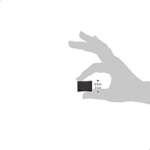 Amazon Basics HDMI Female to Female Coupler Adapter (2 Pack), 29 x 22mm, Black