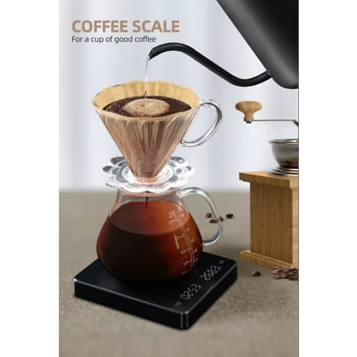 GLX2 Coffee Scale for Pour Over Drip Coffee and Espresso