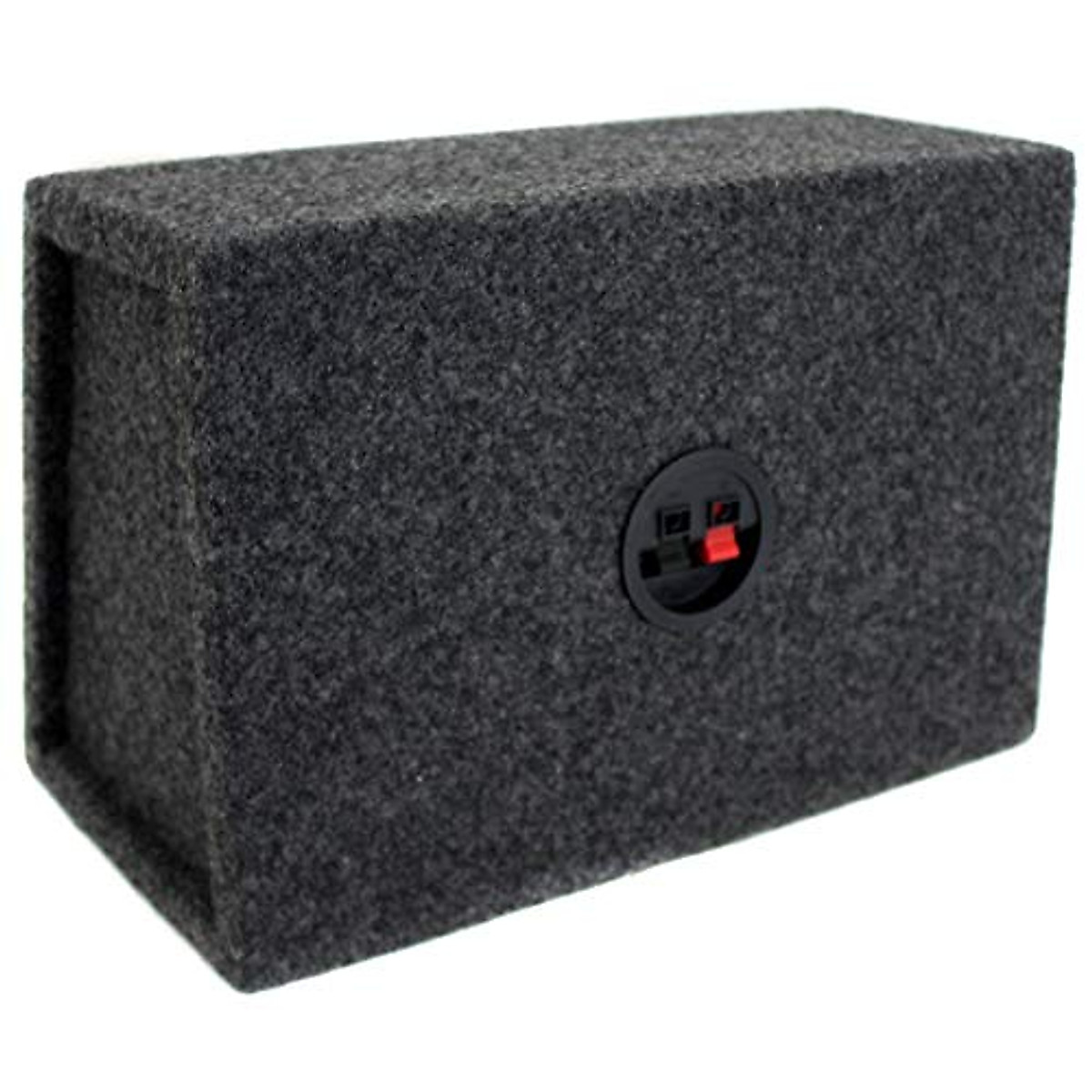 QPower Angled Style 6 x 9 Inch Car Audio Speaker Box Enclosures, 2 Speaker Boxes