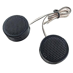 DriSentri Car Tweeters, 2pcs 500W High Efficiency Mini Dome Tweeter Speakers for Car Audio System