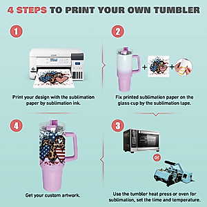 Icesip 40 oz Sublimation Tumbler 40 Pack with Handle Lid and Straw Gradient Glitter Stainless Steel Double Wall Vacuum Insulated Bulk Sublimation Blank Mixed Colors