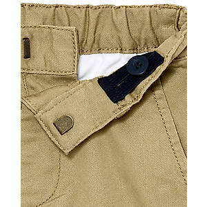 The Children's Place Baby Boys and Toddler Stretch Chino Pants, Flax Single, 3T US