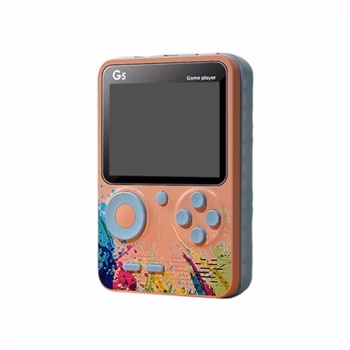 Mochalight G5 Retro Handheld Game Console with 500 Classical Games 1020mAH Rechargeable Battery Ideal Gift for Kids Lovers Pink