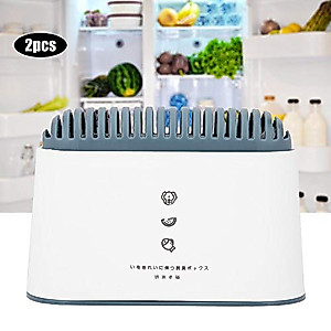 Refrigerator Deodorizer (2 Pack),Activated Carbon Air Purifying Bag, Moisture Absorber, Natural Car Air Freshener, Shoe Deodorizer, Odor Eliminators For Home, Pet, Closet