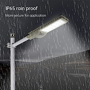 BLHKBAIKB Solar Street Light LED Outdoor Light,Dusk to Dawn Solar Driven Remote Control Motion Sensor Waterproof Suitable for Yard Yard Garden Street Basketball Court