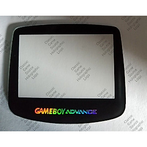 Real Glass Holographic Screen Lens for Nintendo Game Boy Advance W/ Adhesive