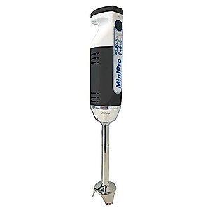 Dynamic MiniPro Hand Mixer/Immersion Blender 115 Volt, Black and White
