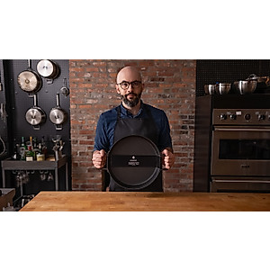 Babish Cast Iron Everyday Pan, 13-Inch