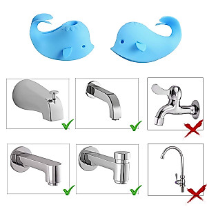 Bath Spout Safety Cover - Blue Whale