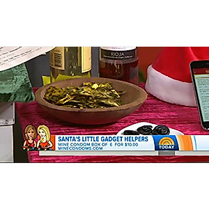 The Original Wine Condoms | Wine & Beverage Bottle Stopper | Air-Tight Grip | Prolong Beverage Freshness | FUNctional Novelty Gift | Food Grade 100% Rubber Latex | Tuxedo Black | Set of 6