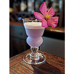 Amehla Original Absinthe Glass: Set of 2 - Vintage Reservoir Pontarlier Style Cordial Cocktail Glasses