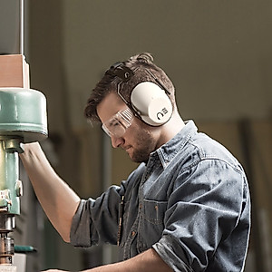 Pro For Sho 34dB NRR Hearing Protection Ear Muffs - Highest NRR in Compact Design, Noise Cancelling Headphones for Adults and Kids, Sensory Autism Ear Protection for Shooting, Gun Range, Mowing, Work