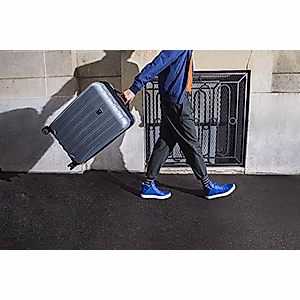 DELSEY PARIS Helium Aero Hardside Expandable Luggage with Spinner Wheels, Titanium, Carry-On 21 Inch