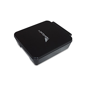 Digital Travel Alarm Clock - No Bells, No Whistles, Simple Basic Operation, Loud Alarm, Snooze, Small and Light, ON/Off Switch, 2 AAA Battery Powered, Black