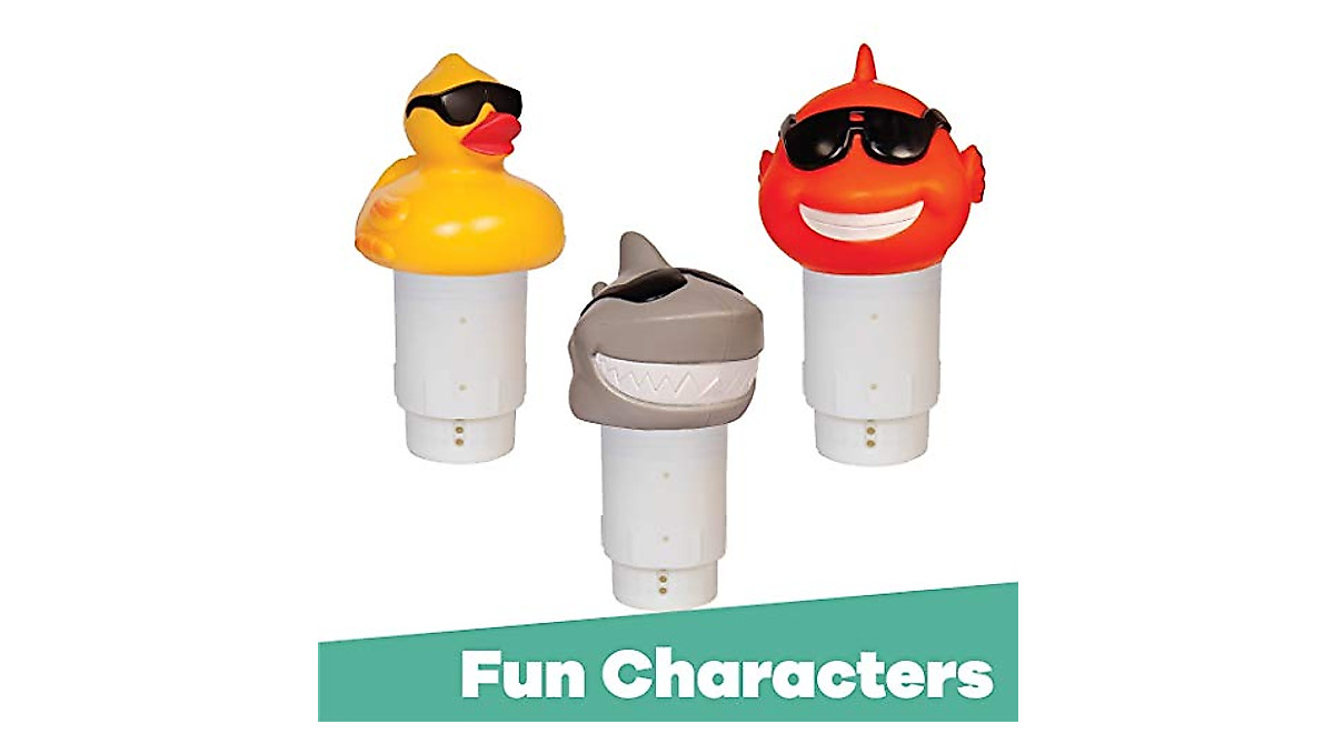 GAME 4002 Derby Duck, 3 Inch Chlorine, Five Tablet Capacity Above-or ...