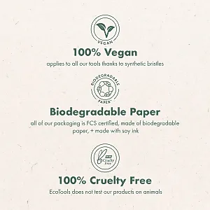 EcoTools Shower Cap, Organic Cotton Lining, Perfect For No-Wash Days, Fits All Head Sizes & All Hair Textures, Reusable & Waterproof, Protects Scalp, Eco-Friendly, Cruelty-Free, & Vegan, 1 Count