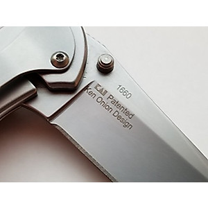 Santa Fe Stoneworks Red Coral Handle Pocketknife on Leek Blade