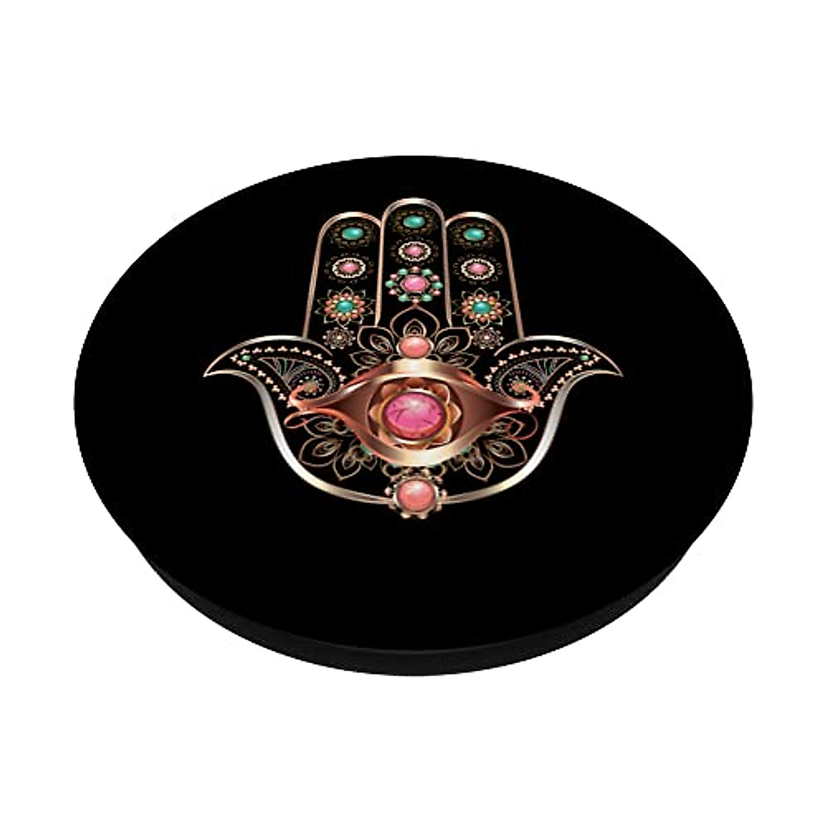 Eye and Hamsa Hand of Fatima Evil Protection Women Wellness PopSockets Swappable PopGrip
