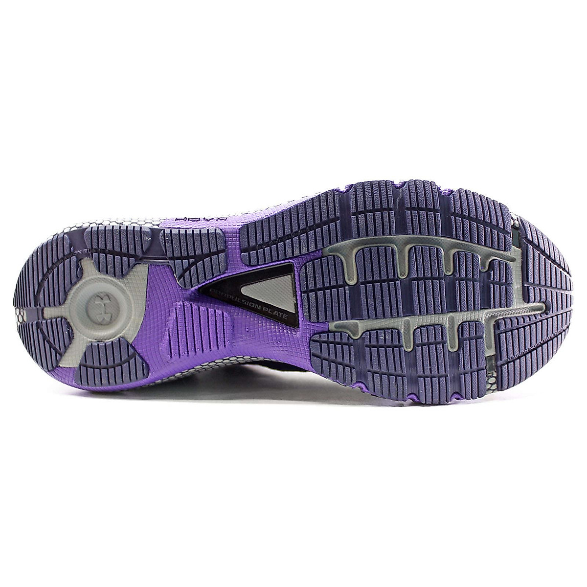 Under Armour Womens HOVR Machina 2 Synthetic Textile Navy Purple Trainers 10 US