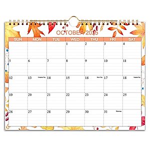 Calendar 2025-2026 - Wall Calendar from Mar 2025 to Oct 2026- Monthly Calendar with 140gsm Thick Paper for Planning and Organizing for Home or Office, 8.5 x 11 In Wall Calendar 2025-2026