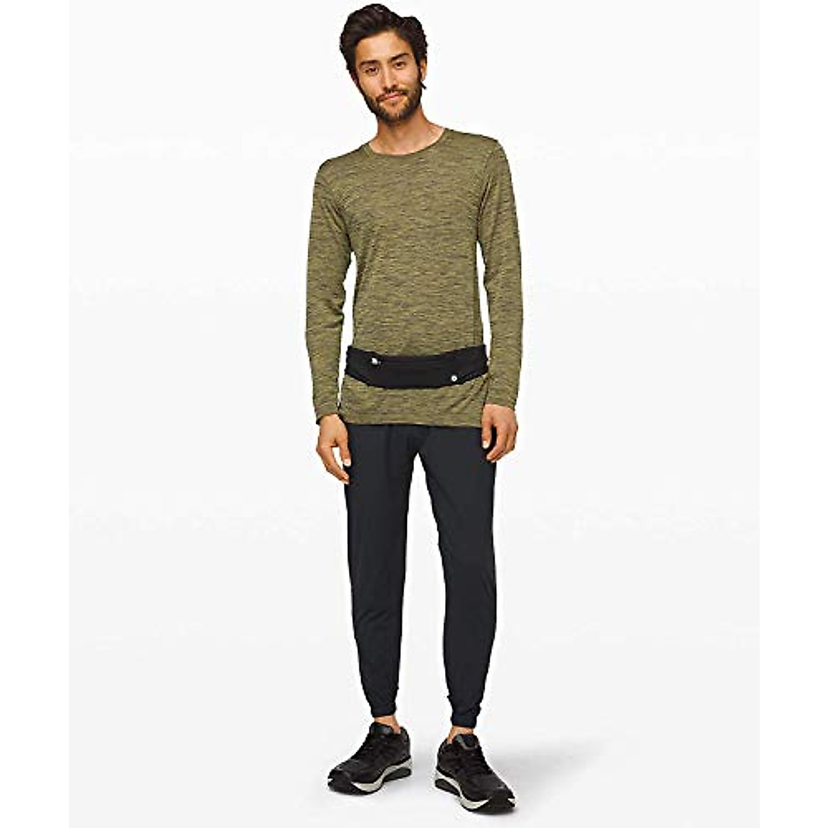 Lululemon Fast and Free Run Belt (Black, Size S/M)