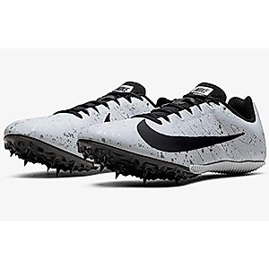 Nike Men's Zoom Rival MD 8 Track Spike, Pure Platinum/Black-metallic Silver, 6