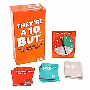 They're a 10 But...The Hot or Not Party Game - Fun Card Games for Adults by What Do You Meme®