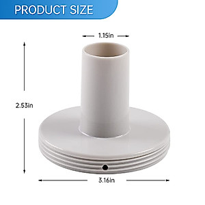 LGZ 11070 Strainer Connector/adapters for 1-1/4" Fitting Fits Intex Swimming Pool 11072 Strainer Grid Replace Parts 26165EH 26167E 26175EH (1-Pack)