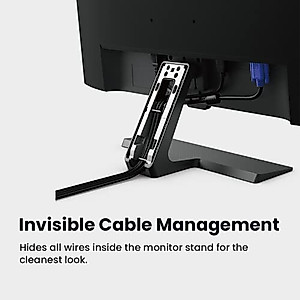 BenQ GW2480 Computer Monitor 24" FHD 1920x1080p | IPS | Eye-Care Tech | Low Blue Light | Anti-Glare | Adaptive Brightness | Tilt Screen | Built-In Speakers | DisplayPort | HDMI | VGA,Black