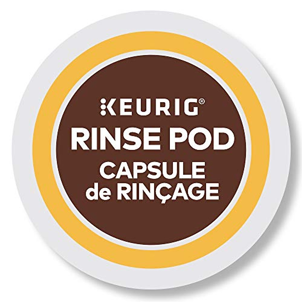 Keurig Rinse Pods, Reduces Flavor Carry Over, Compatible with Keurig Classic/1.0 & 2.0 K-Cup Pod Coffee Makers, 10 Count (Pack of 6)