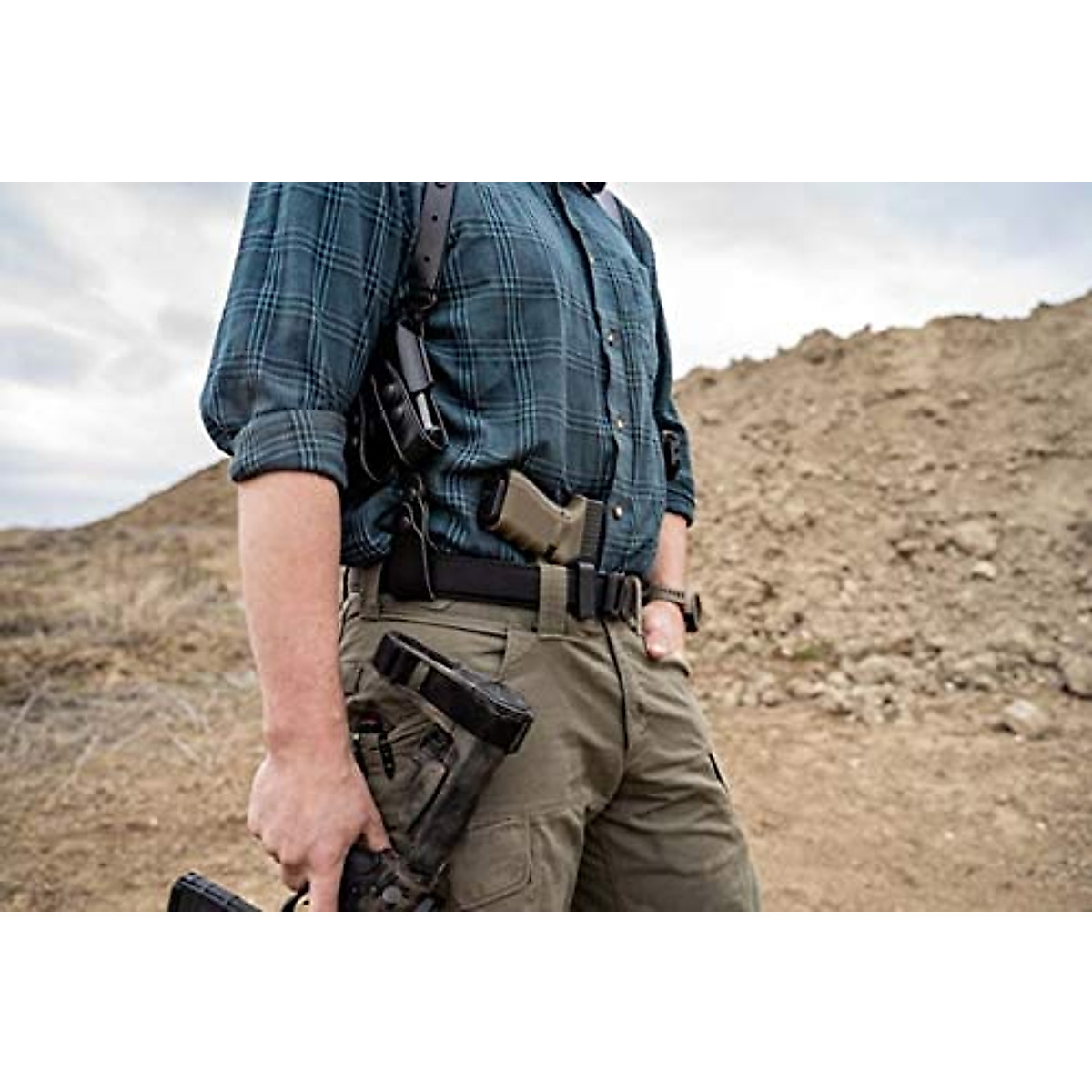 Galco Vertical Holster System VHS 4.0, Black - VHS4-248B