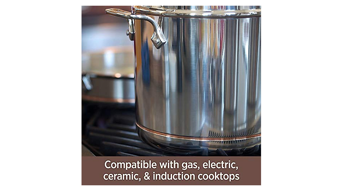 All-Clad Copper Core 7-Quart Pasta Pot - Durable & Versatile