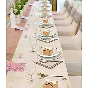 Skycase 12 pcs Gift Boxes, Small Gift Boxes with Ribbon Foldable Personalised Party Favour Boxes, Candy Boxes,Treats Boxes for Holidays, Weddings, Christmas, Birthdays(3.5 * 3.5 * 1.9"),Kraft