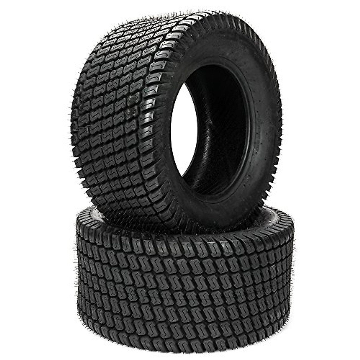 TRIBLE SIX 2PCS Tubeless 24x12-12 Turf Tires 8-Ply for Lawn Garden Mower 24-12-12 LRD Turf Bias For Garden Lawn Mower Tractor Golf Cart Tires