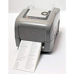 Datamax EA2-00-0J005A00 E-4205A Mark III Desktop Printer, DT, SER/PAR/USB/Ethernet, 203 DPI, 5 IPS, 64 MB Flash/16 MB DRAM, DPL, PL-Z/PL-E, Adjacent Media Sensor, Tear Edge, LED/Button, Power Supply