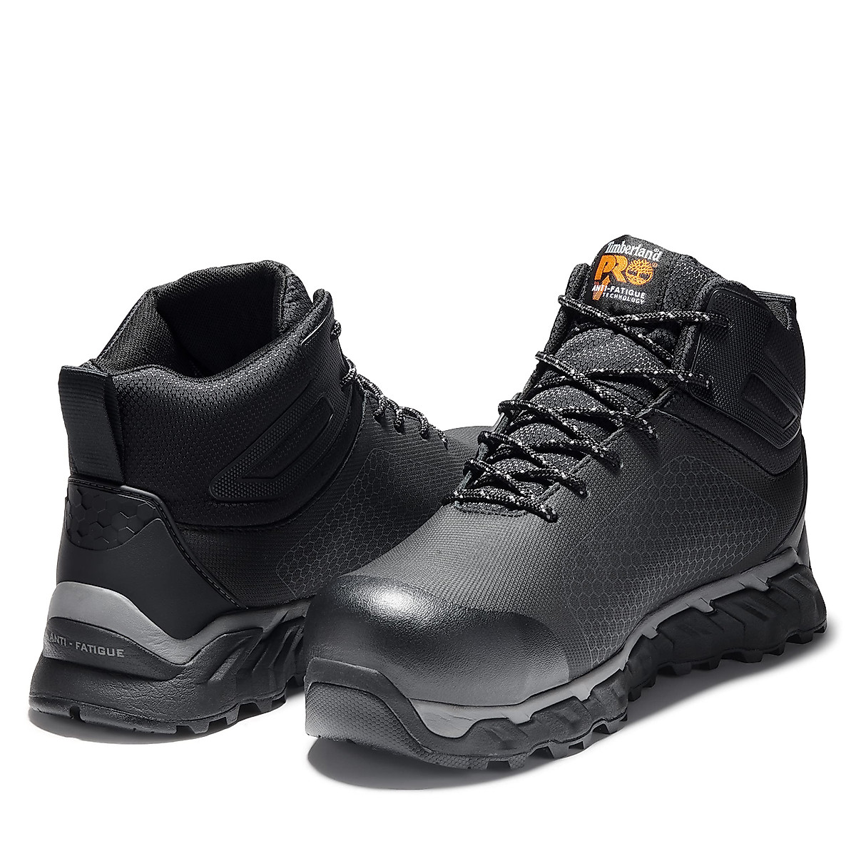 Timberland PRO Men's Ridgework Composite Safety Toe Waterproof Industrial Hiker Work Boot, Black, 11.5