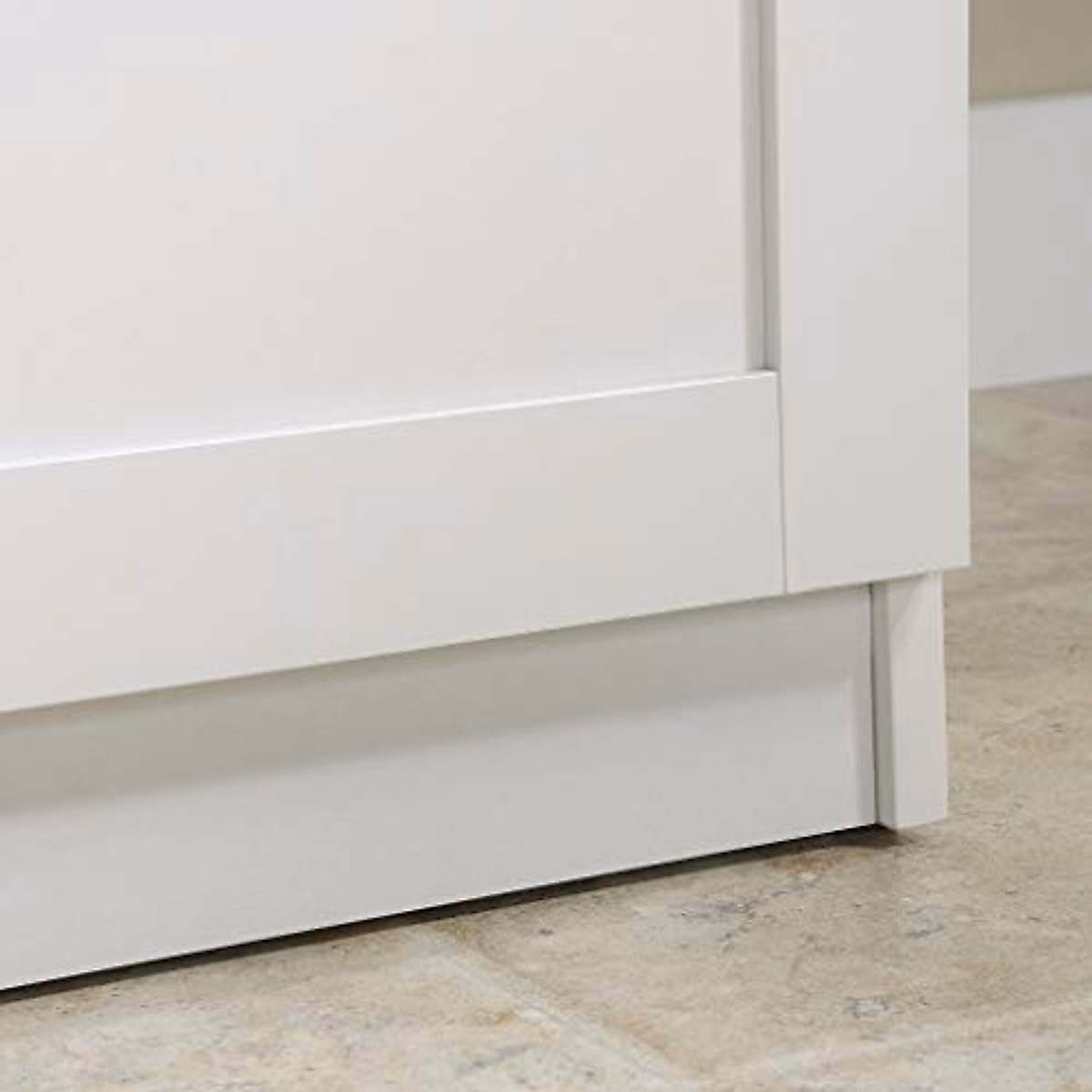 Sauder Large Storage Cabinet, Soft White Finish